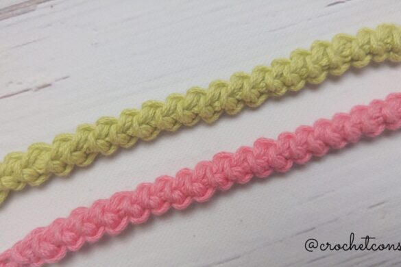 Punto rulo, bucle o piel a crochet paso a paso con videotutorial