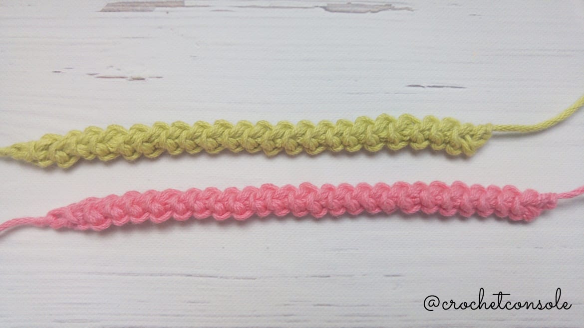 Cordón rumano a crochet - Crochet con Sole