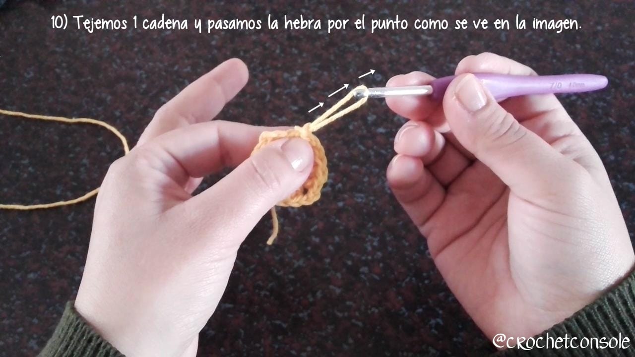 Cuadrado granny a crochet paso a paso con video tutorial