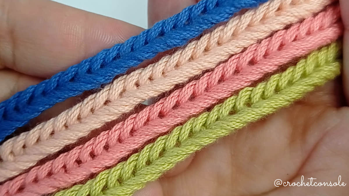Cordón espiga a crochet - Crochet con Sole